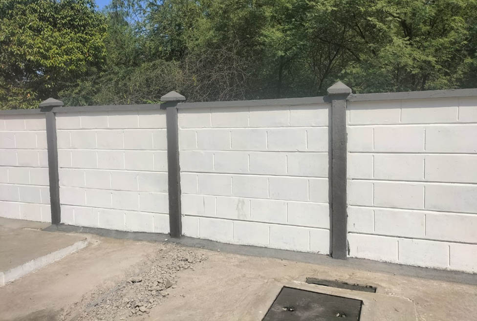 Mohira Constructed Boundary Wall of Famous Building and Industrial ...